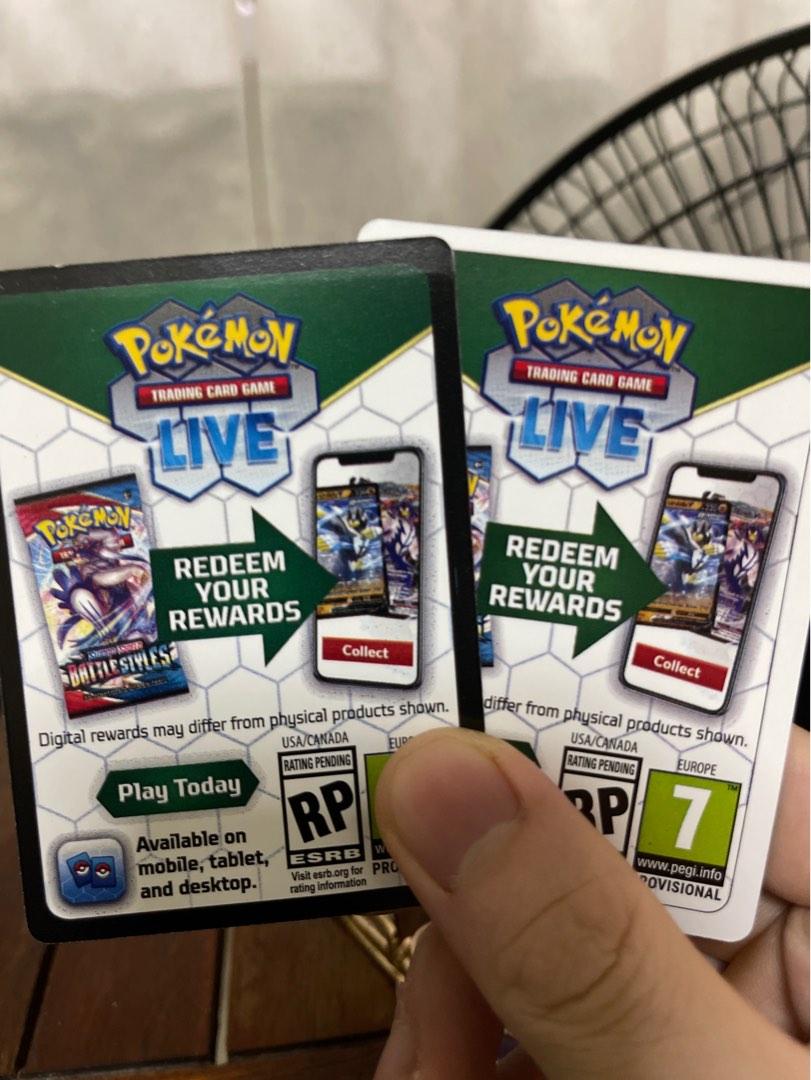 Pokemon TCG code card, Hobbies & Toys, Toys & Games on Carousell