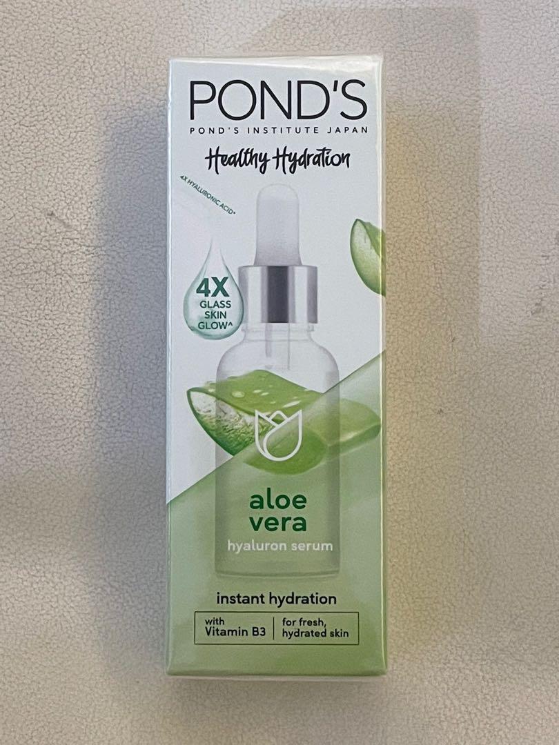 Pond's Healthy Hydration Aloe Vera Hyaluron Serum 30g, Beauty ...