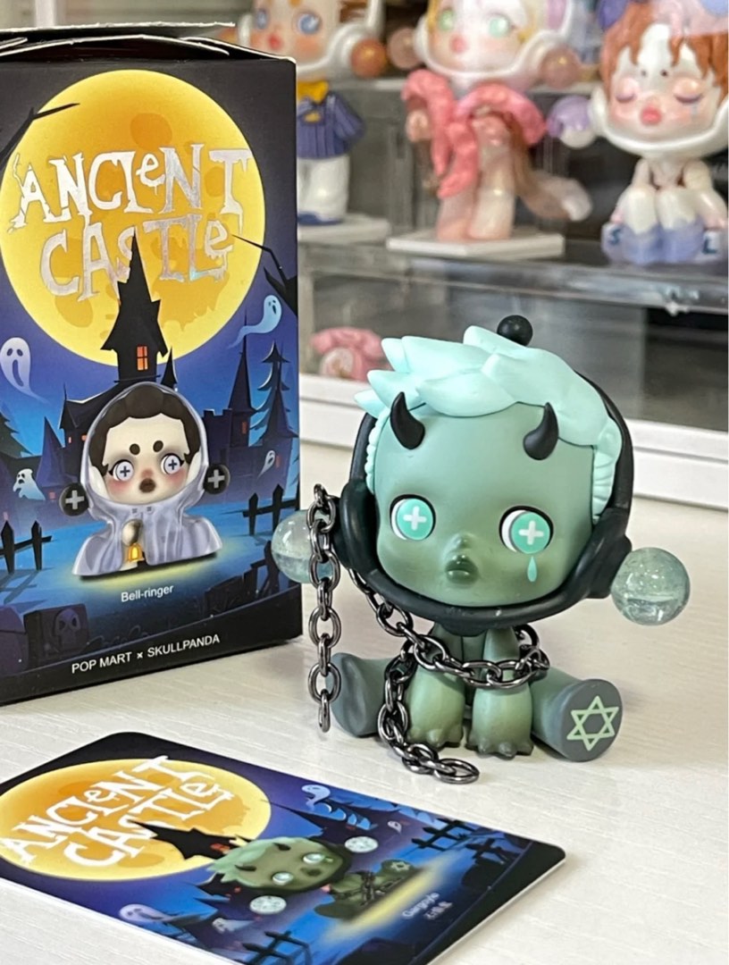 popmart skullpanda ancient castle, Hobbies & Toys, Toys & Games on ...