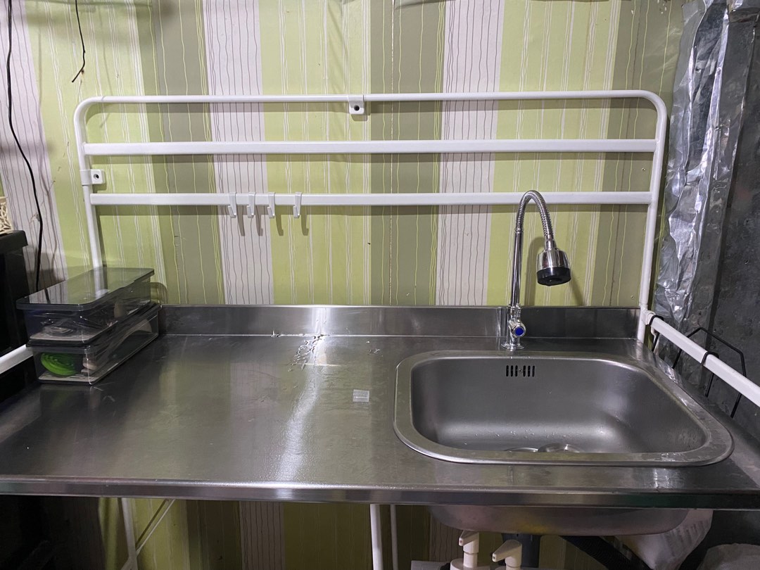 Portable sink, Furniture & Home Living, Bathroom & Kitchen Fixtures on ...