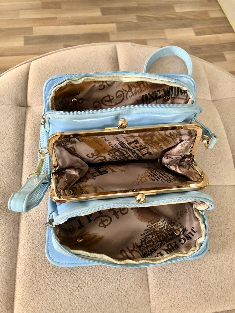 Powder blue banig style sling bag, Women's Fashion, Bags & Wallets ...