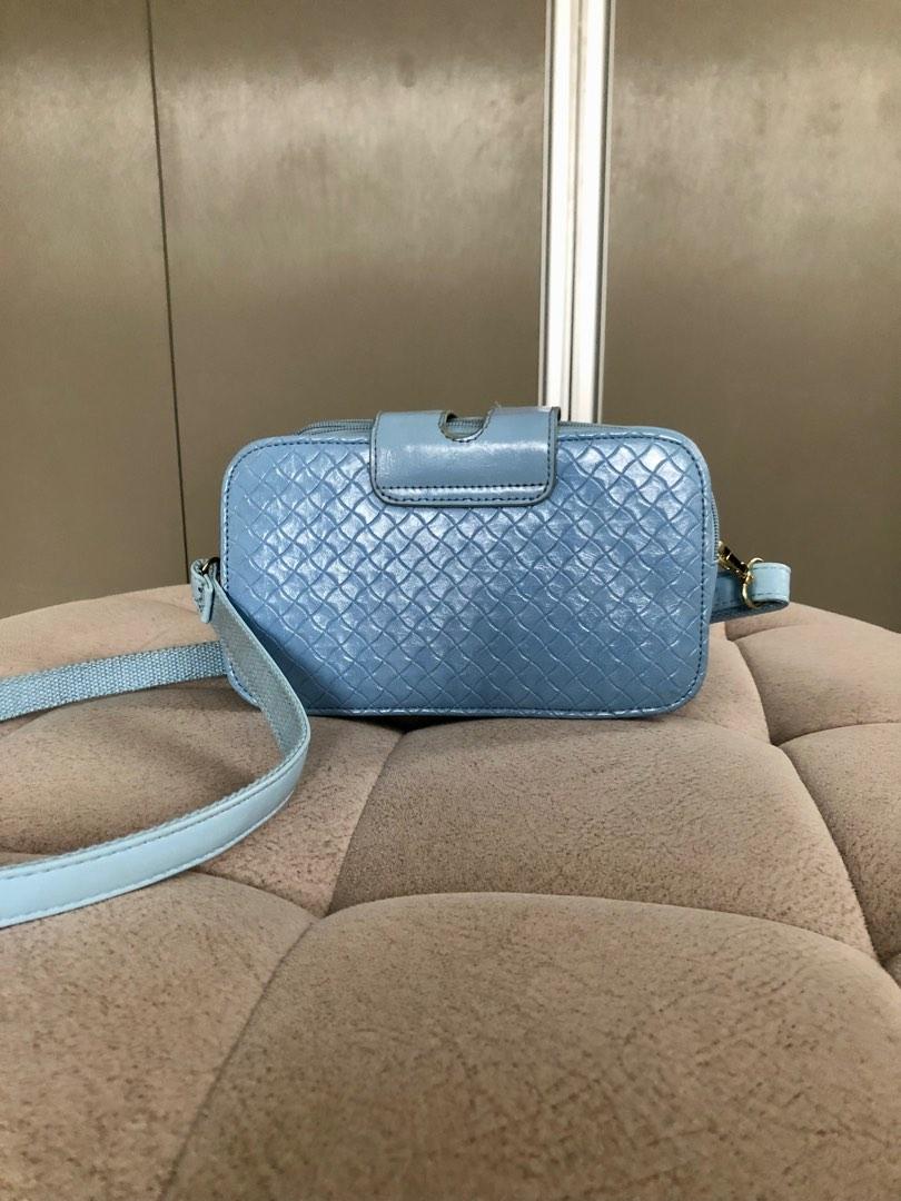Powder blue banig style sling bag, Women's Fashion, Bags & Wallets ...