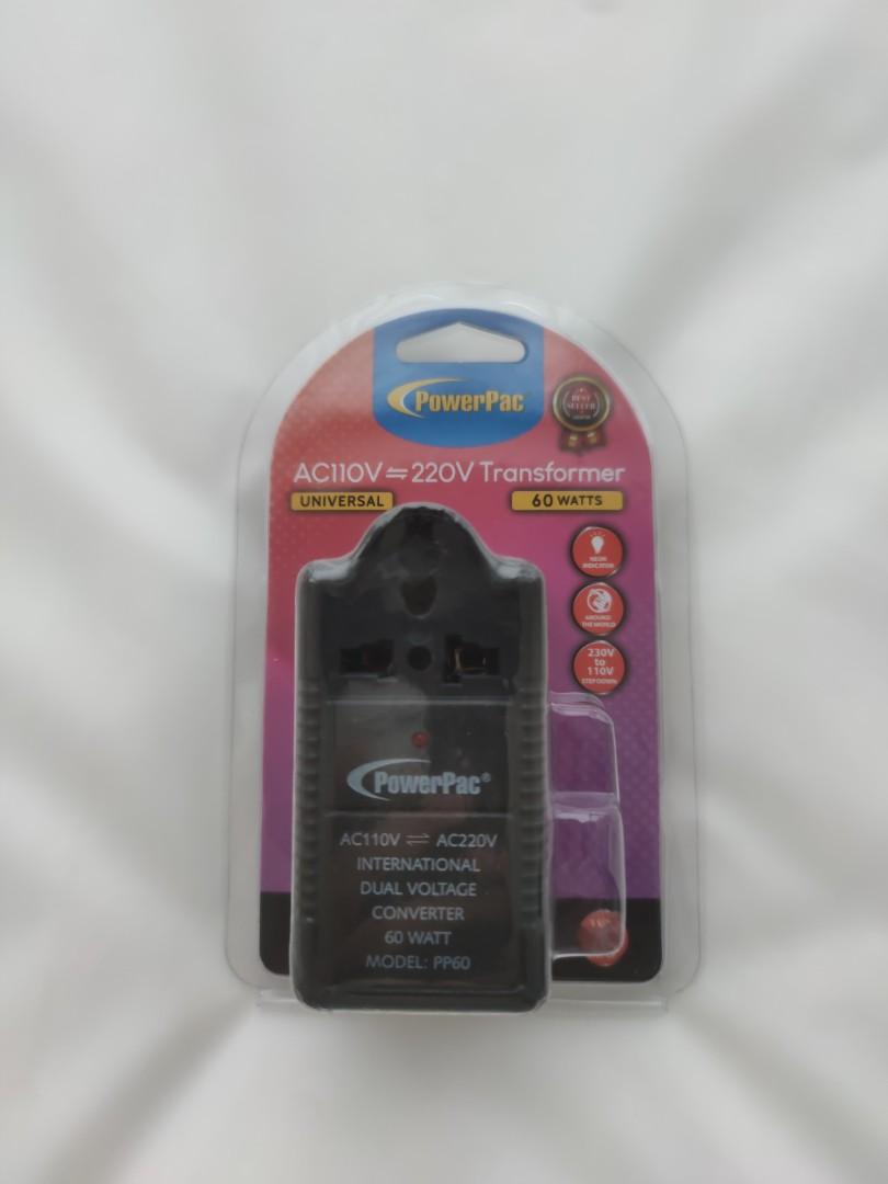 PowerPac Power Transformer AC 110V 220V International Dual Voltage ...