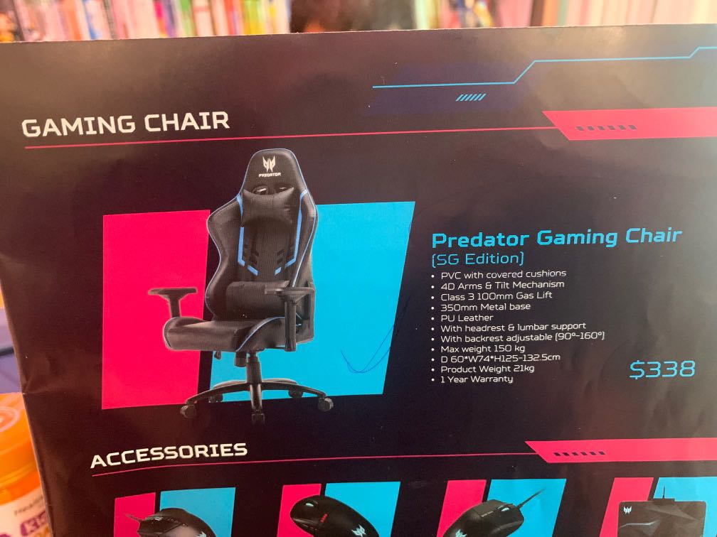 Predator gaming chair, Computers & Tech, Parts & Accessories, Other ...