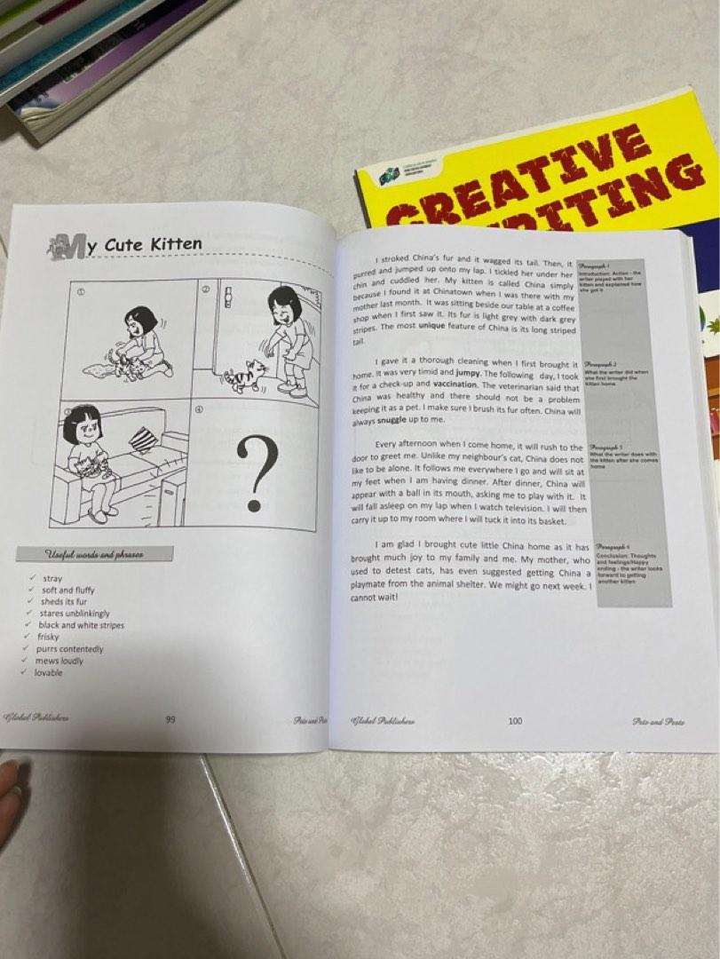 Primary P4 Model Composition Creative Writing Assessment Book, Hobbies ...