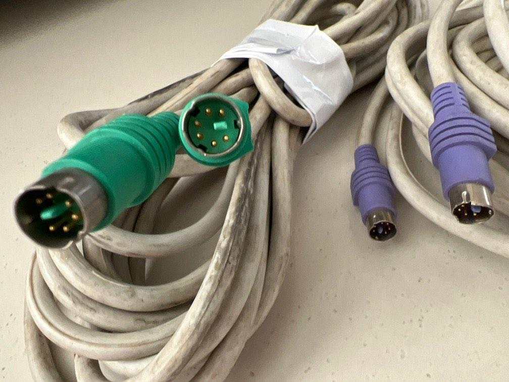PS2 cables, Computers & Tech, Parts & Accessories, Cables & Adaptors on ...
