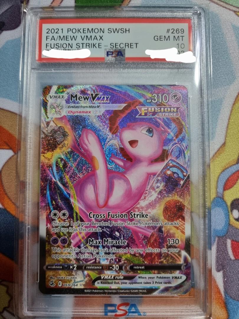 PSA 10 Mew Vmax AA #269/264, Hobbies & Toys, Toys & Games on Carousell