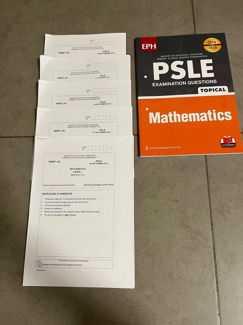 PSLE paper 2012-2021, Hobbies & Toys, Books & Magazines, Assessment ...