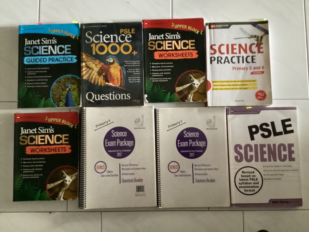 PSLE SCIENCE, Hobbies & Toys, Books & Magazines, Assessment Books on ...