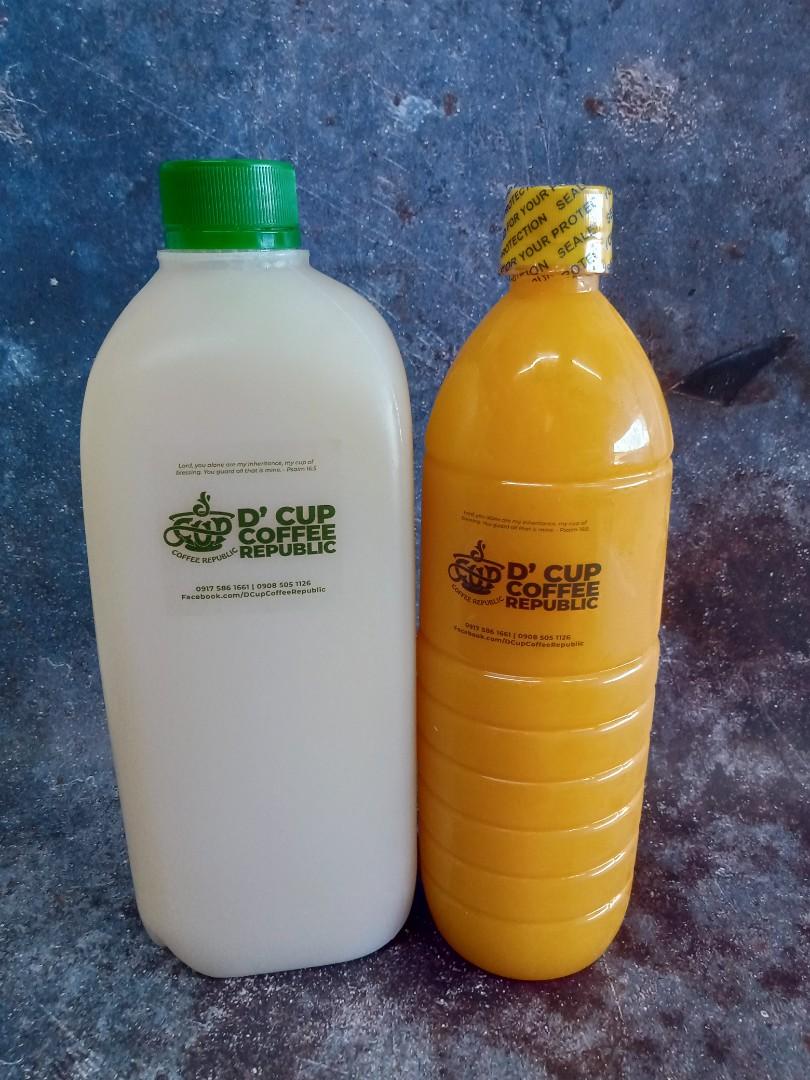 Pure Mango and Guyabano Juice, Food & Drinks, Beverages on Carousell