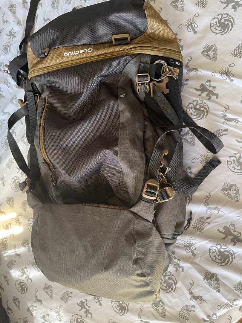 Quechua 50ltr backpack, Men's Fashion, Bags, Backpacks on Carousell