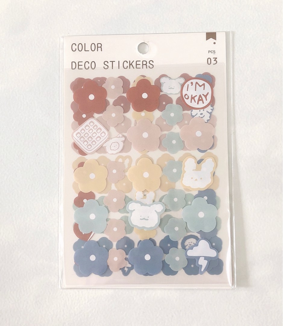 Rainbow cute deco sticker sheets, Hobbies & Toys, Stationery & Craft ...