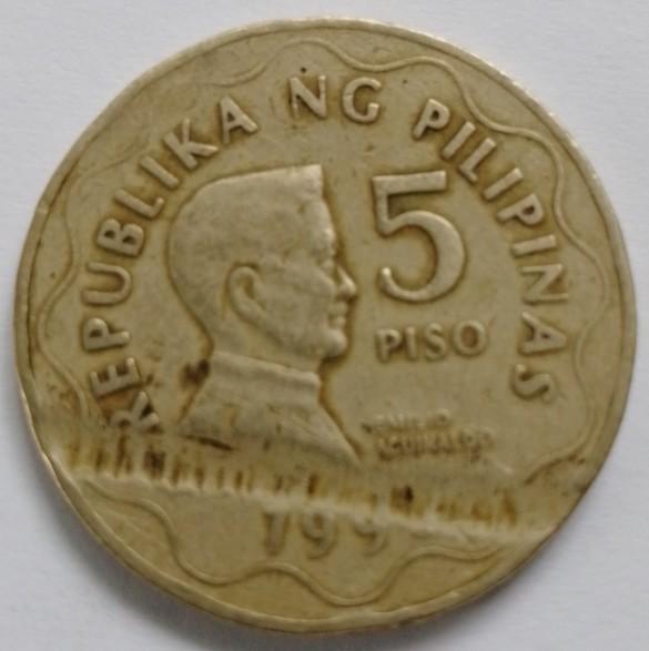Rare 5 peso error coin, Hobbies & Toys, Memorabilia & Collectibles ...