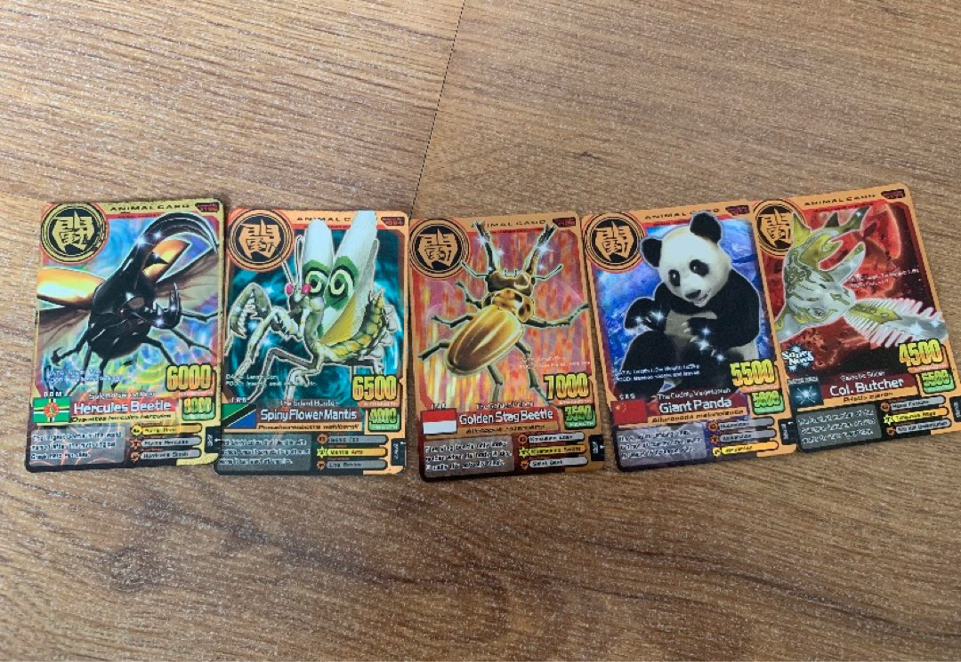 RARE Animal Kaiser cards, Hobbies & Toys, Toys & Games on Carousell