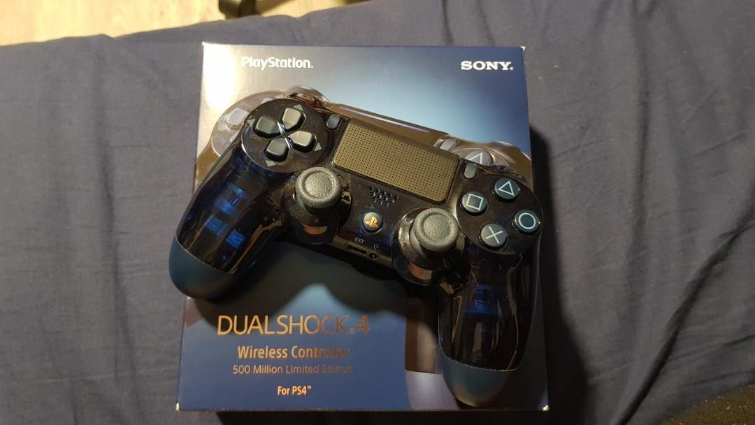 Rare ps4 controller 500million limited edition, Video Gaming, Gaming ...