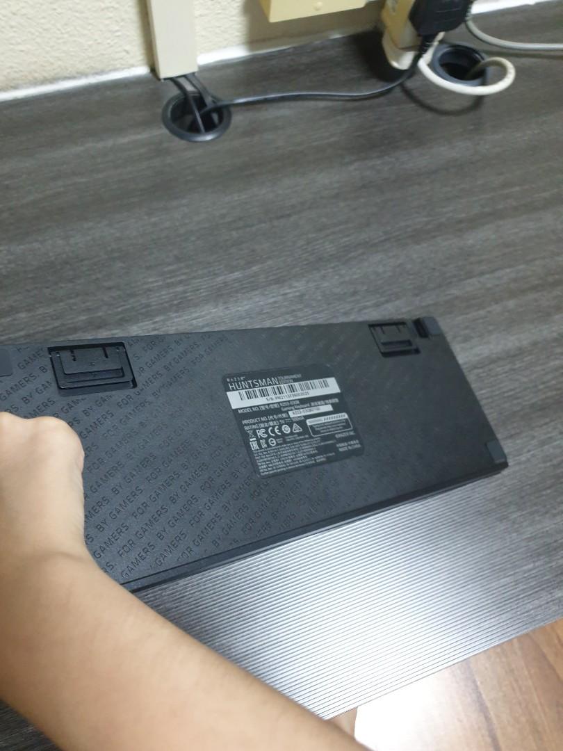 Razer huntsman TE no keycaps keyboard, Computers & Tech, Parts ...