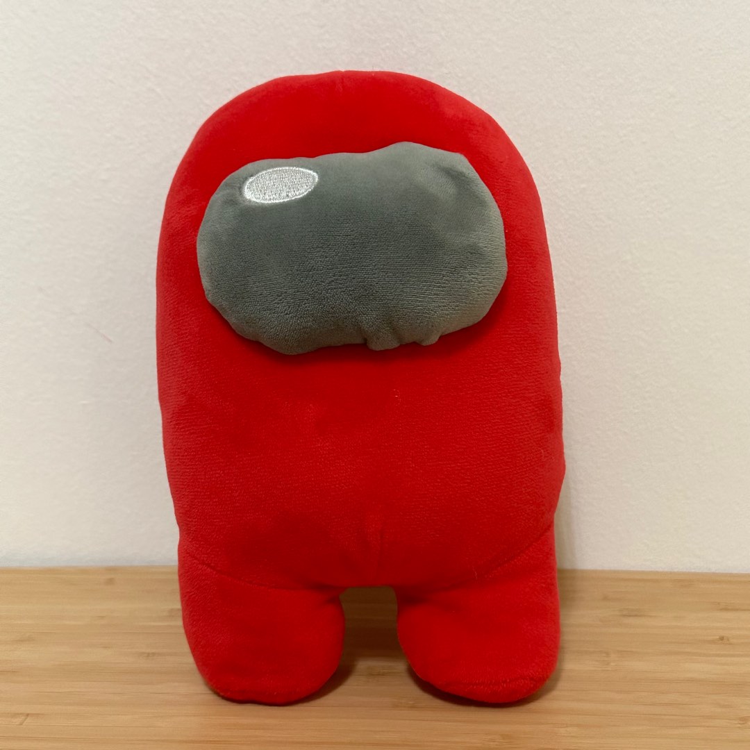 Red Among Us Plush Toy, Hobbies & Toys, Toys & Games on Carousell