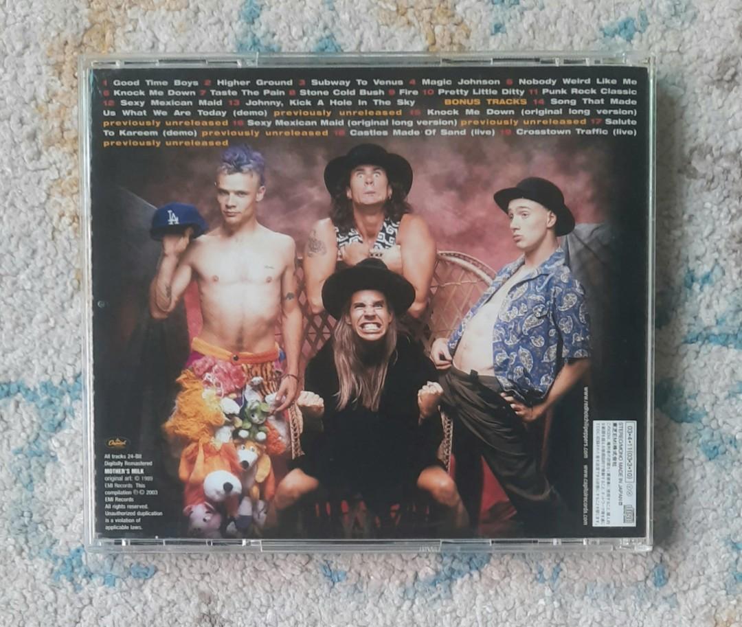 Red Hot Chili Peppers Mothers Milk Cd Hobbies And Toys Music And Media Cds And Dvds On Carousell