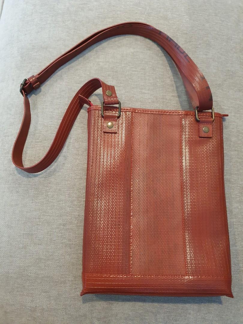 Reporter Bag from Elvis & Kresse | made from upcycled firehouse and ...