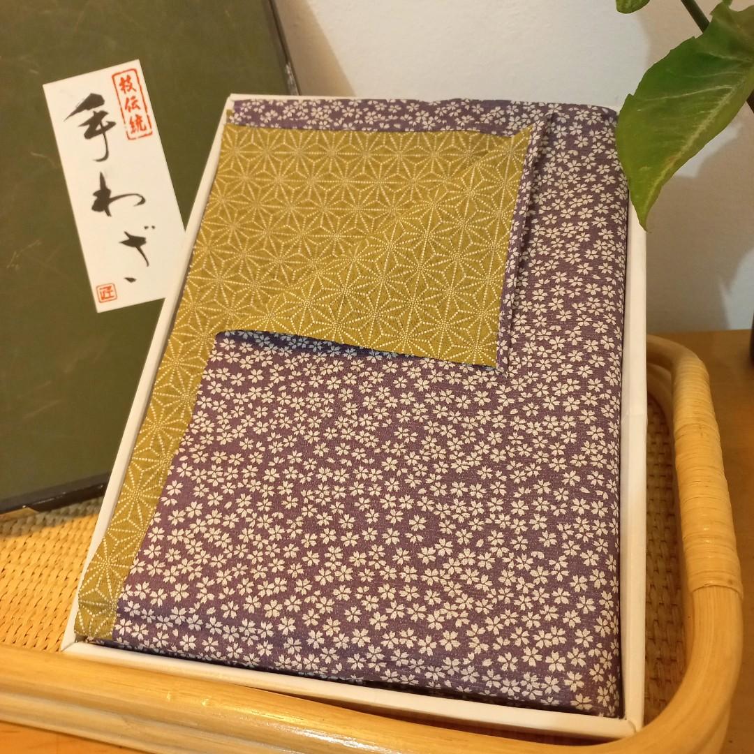 Reversible traditional Japanese wrapping cloth eco bag gift wrapper ...