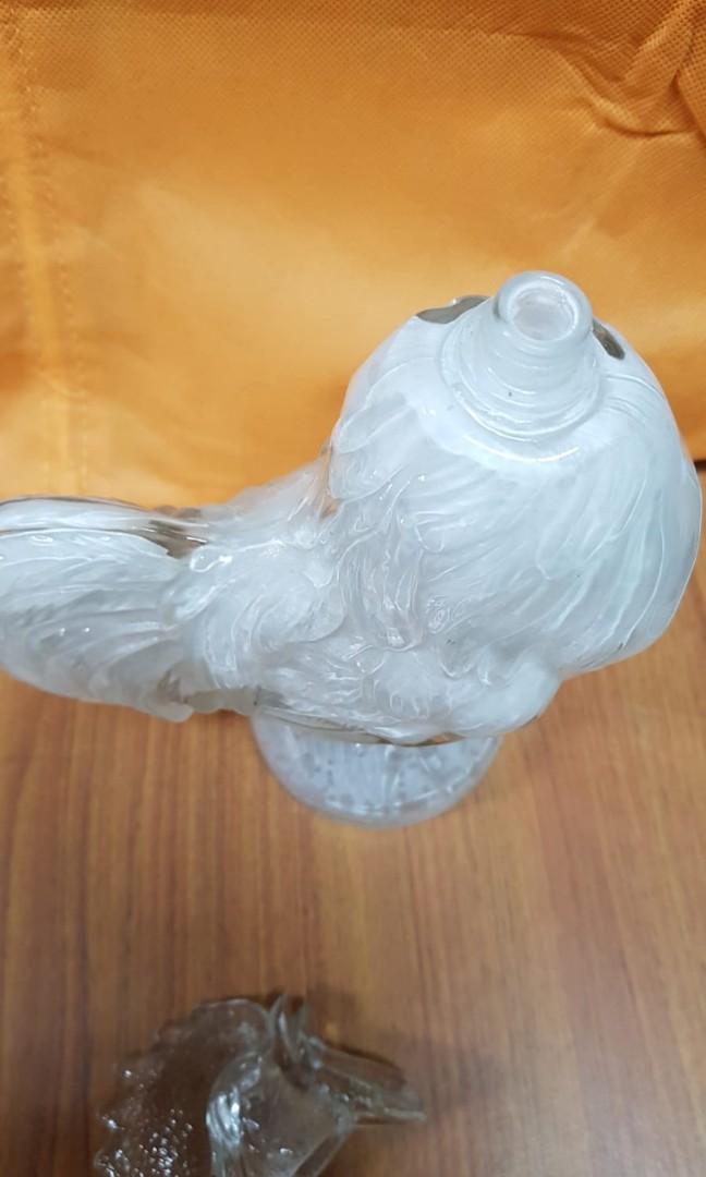 Rooster alcohol holder display set, Furniture & Home Living, Home Decor ...