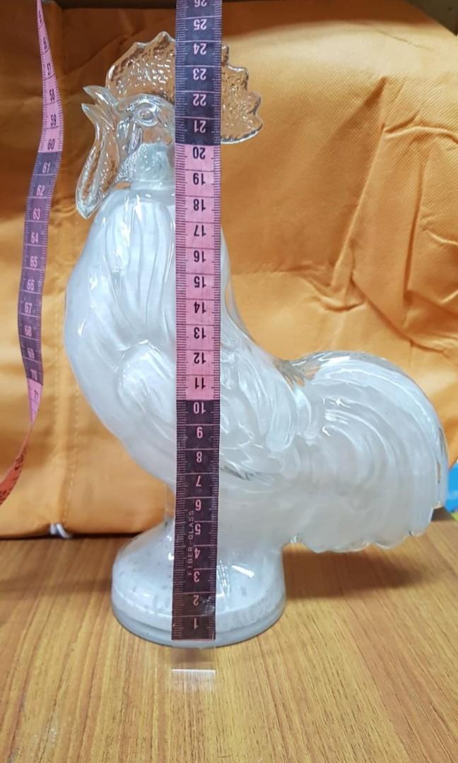 Rooster alcohol holder display set, Furniture & Home Living, Home Decor ...