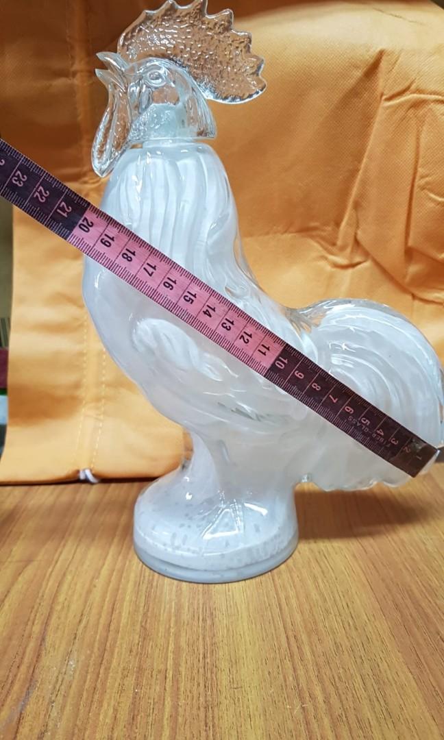 Rooster alcohol holder display set, Furniture & Home Living, Home Decor ...