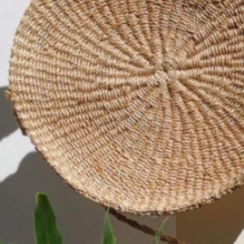 Round Abaca Bag, Women's Fashion, Bags & Wallets, Beach Bags on Carousell