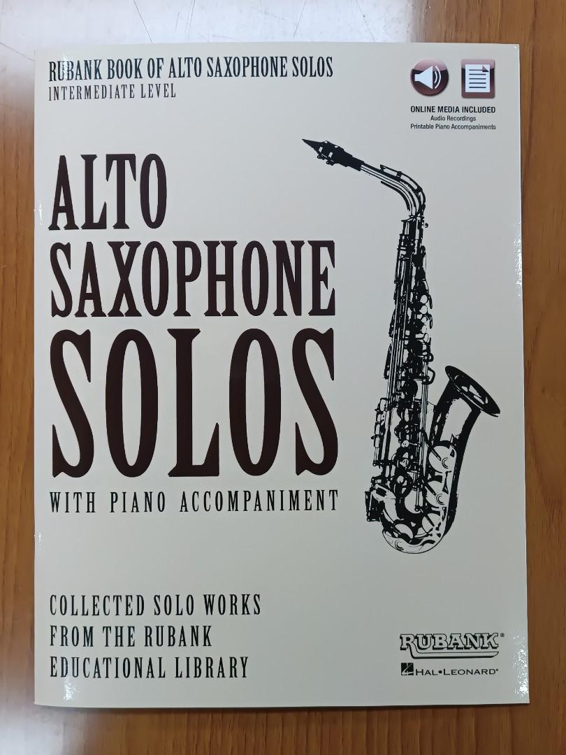 S523 Rubank Book of Alto Saxophone Solos - Intermediate Level - $160[第 ...