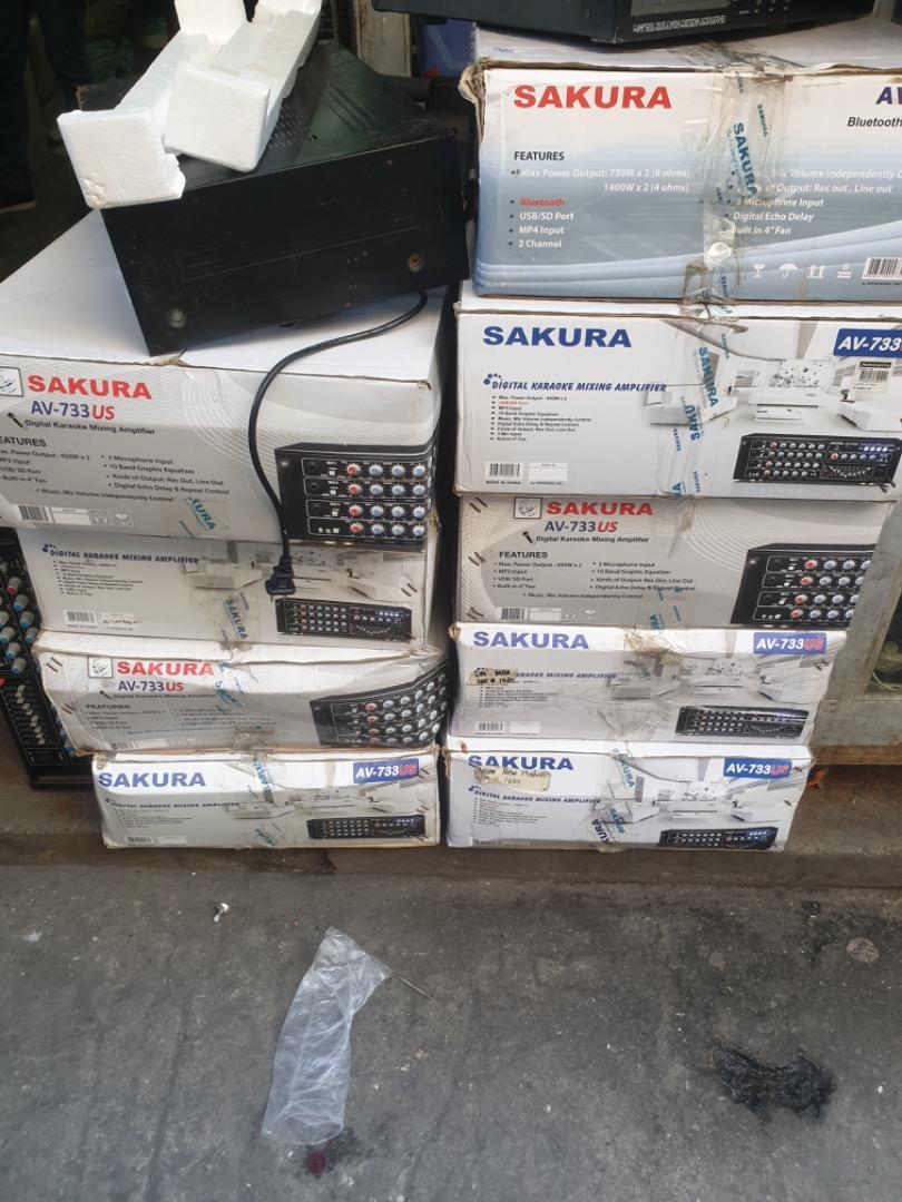 Amplifier Sakura AV 733 US (Mall Pull Out), Audio, Soundbars, Speakers ...