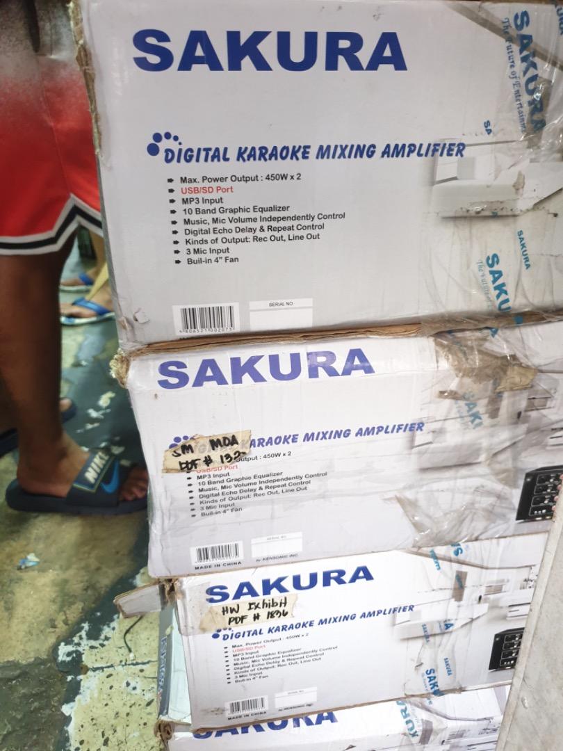 Amplifier Sakura AV 733 US (Mall Pull Out), Audio, Soundbars, Speakers ...