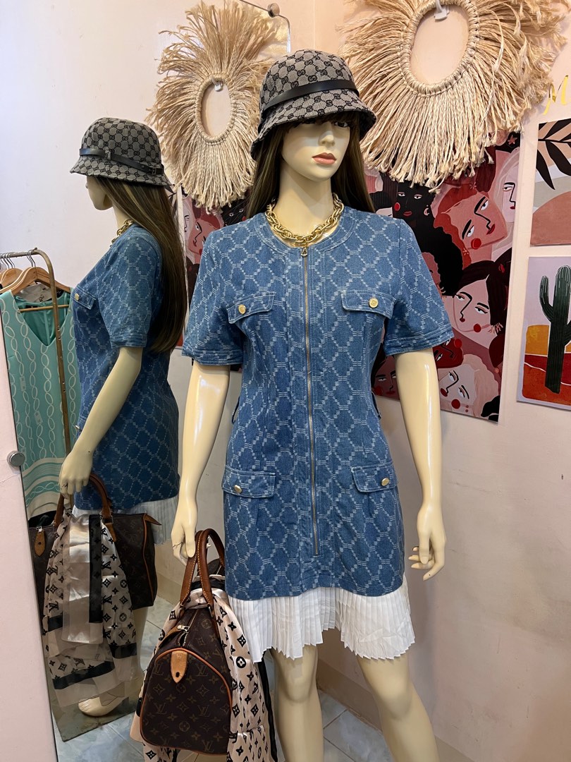 Sandro Paris monogram Dress, Women's Fashion, Dresses & Sets, Dresses ...