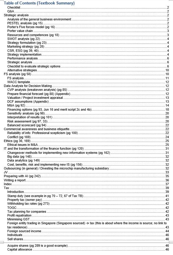 Scaq Integrative Business Capstone Ib 40 Pages Case Notes Merit