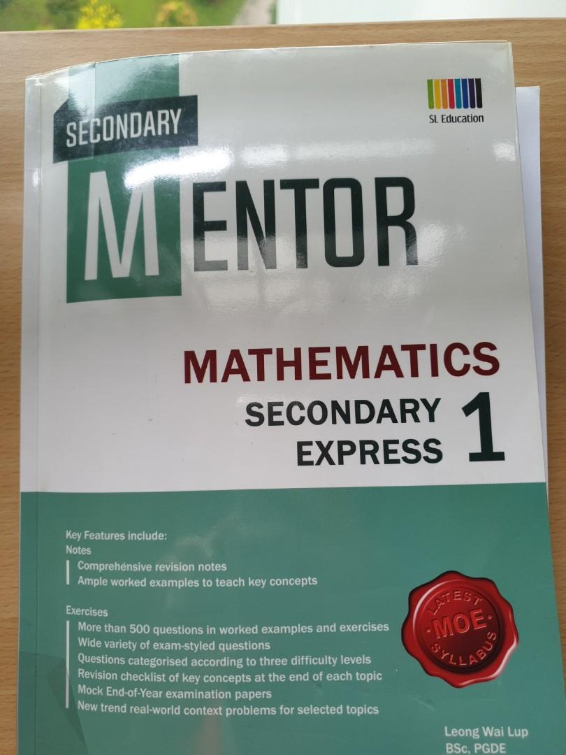 Sec 1 Math Assessment Book, Hobbies & Toys, Books & Magazines ...