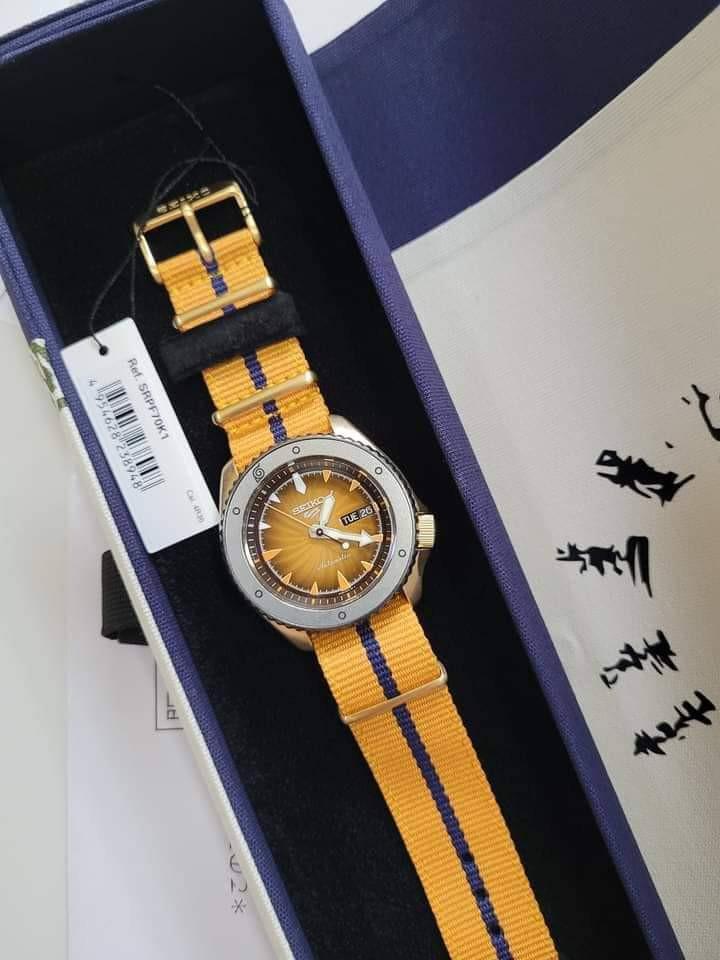 Seiko Automatic Seiko 5 Sports Naruto Limited Edition Watch, Men's ...