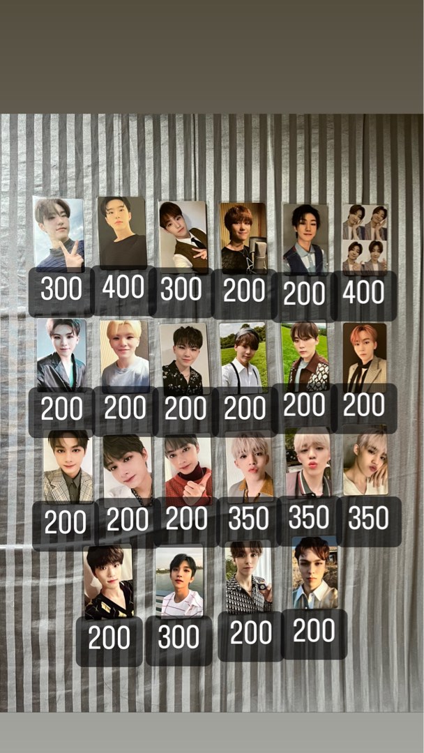 Seventeen Official Photocards, Hobbies & Toys, Memorabilia ...