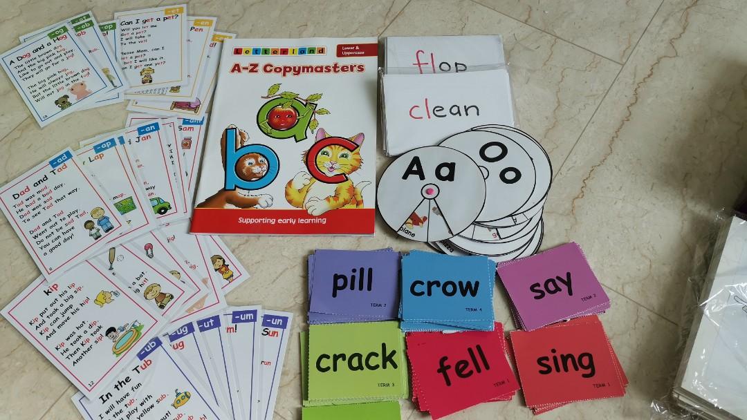 Shichida flashcard Letterland, Hobbies & Toys, Books & Magazines ...