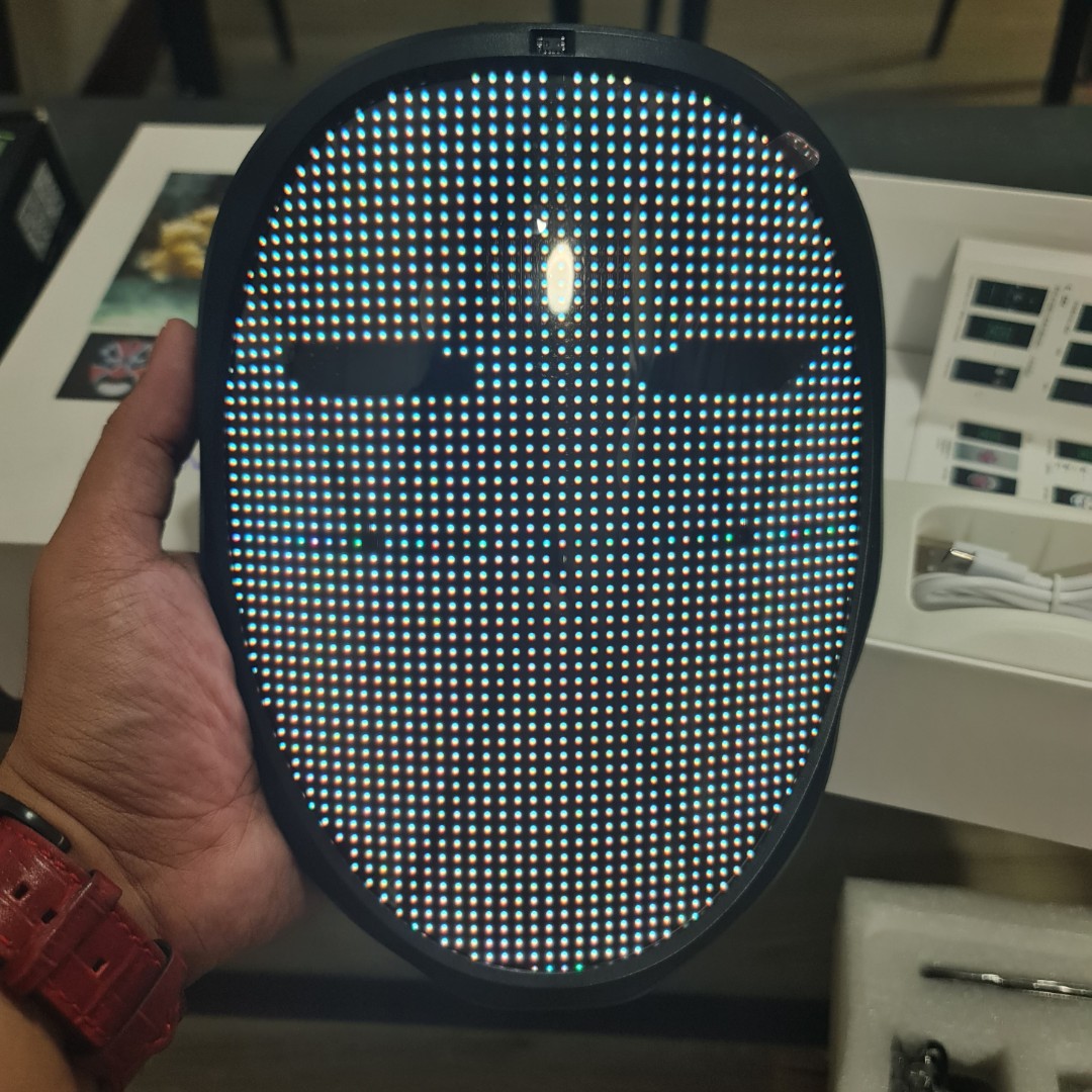 Shining LED Mask, Health & Nutrition, Face Masks & Face Shields on ...