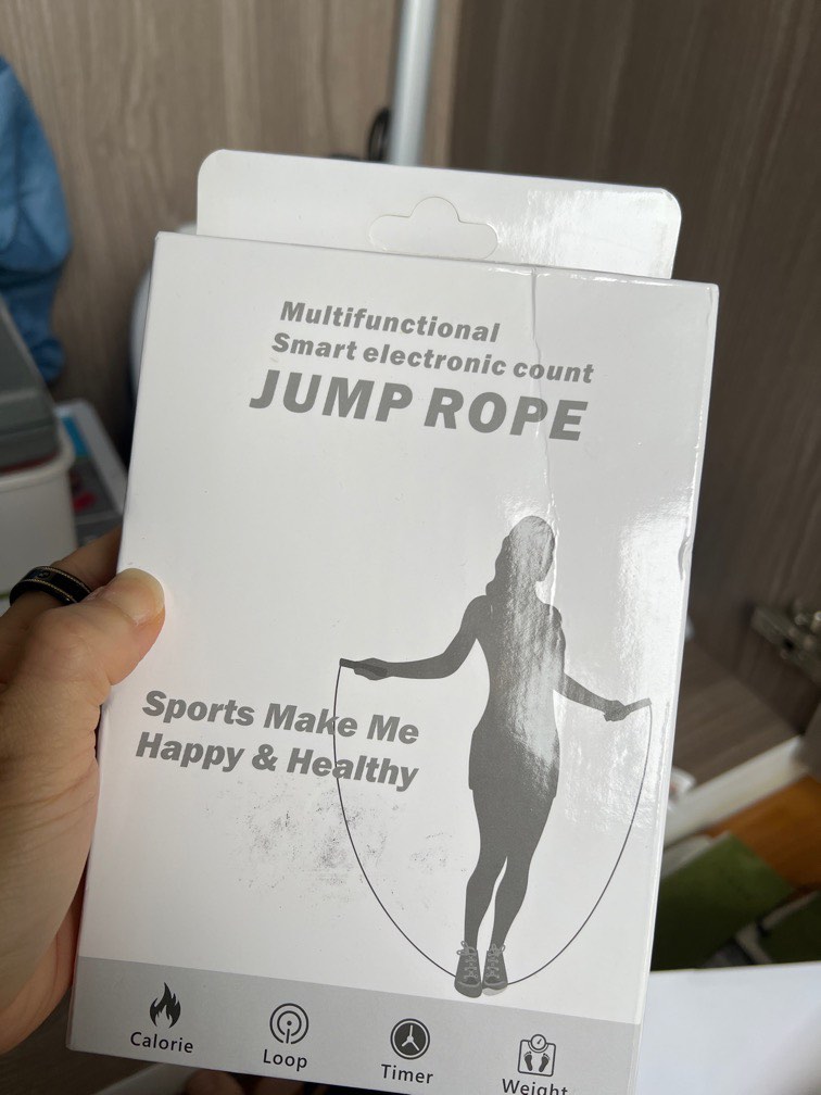 Smart electronic count Jump rope, Sports Equipment, Exercise & Fitness ...