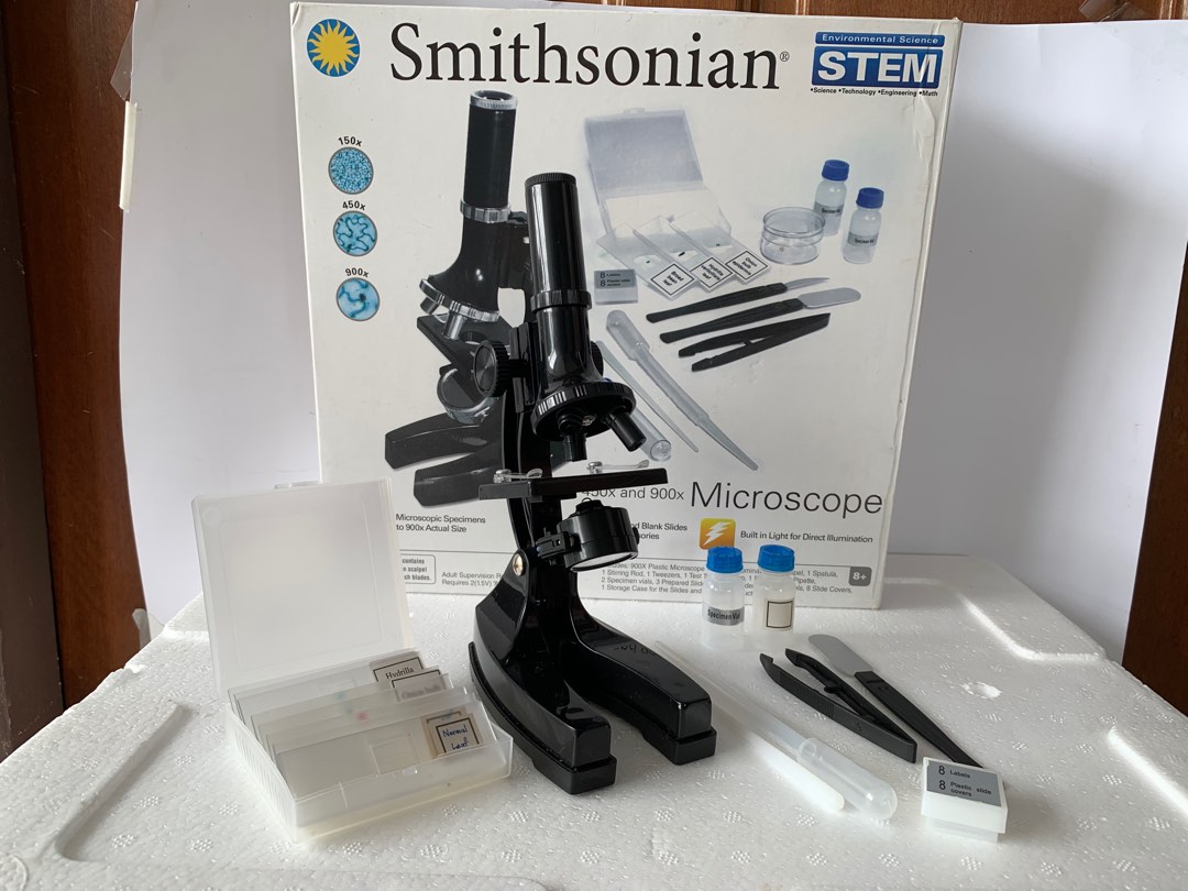 Smithsonian Light Microscope Set, Hobbies & Toys, Toys & Games on Carousell