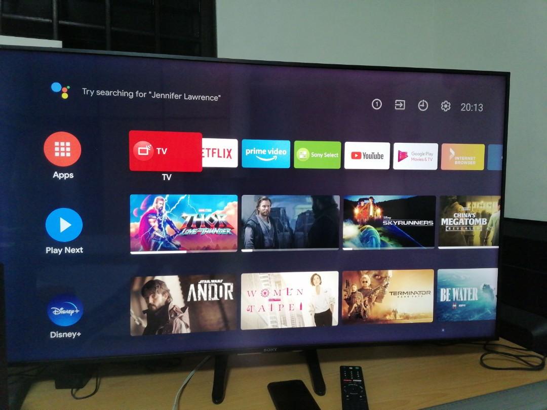 Sony Android smart 4k tv 49 inch, TV & Home Appliances, TV ...