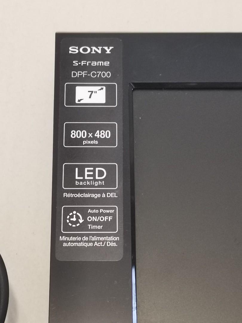 Sony S-Frame DPF-C700, TV & Home Appliances, Other Home Appliances on ...