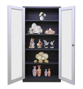 stell filing cabine with glass doors, Furniture & Home Living ...