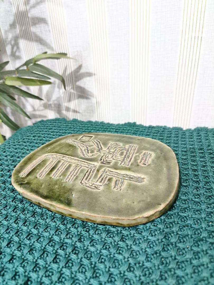 STONEWARE TRAY OR PATUNGAN NG KALDERO, Furniture & Home Living ...