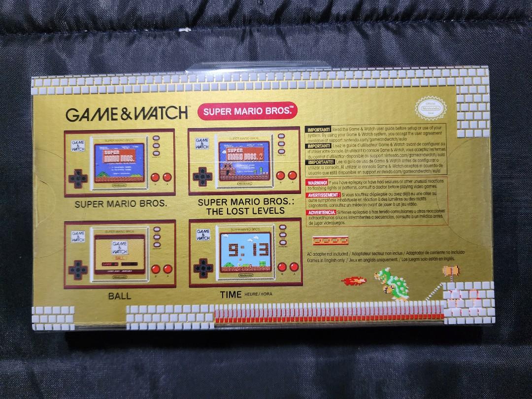 Super Mario Bros Game and Watch Limited Edition *with free tempered ...