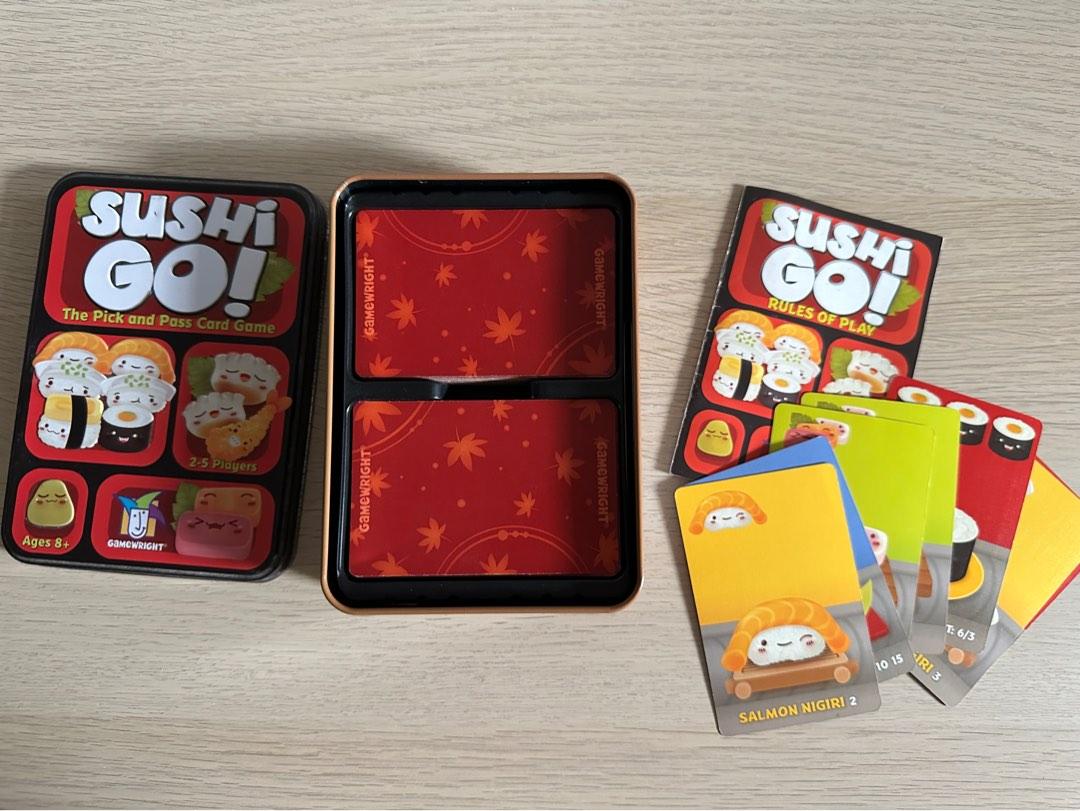 Sushi Go! Card game, Hobbies & Toys, Toys & Games on Carousell
