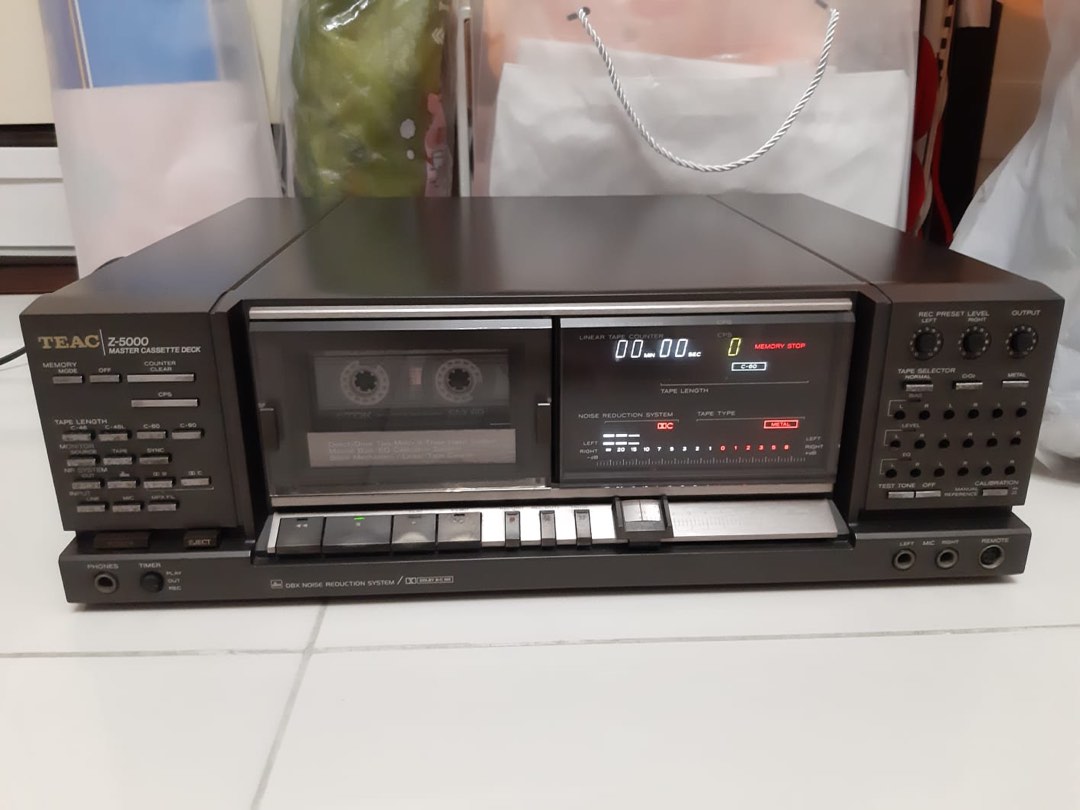 TEAC Z-5000 Master Cassette Deck 一部, 音響器材, 其他音響配件及設備 - Carousell