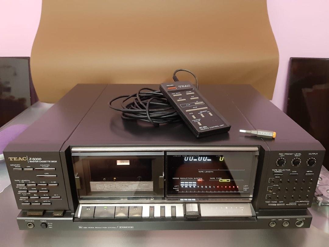 TEAC Z-5000 Master Cassette Deck 一部, 音響器材, 其他音響配件及設備 - Carousell