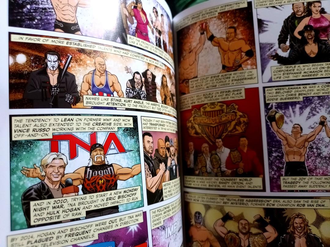 THE COMIC BOOK STORY OF PROFESSIONAL WRESTLING, Hobbies & Toys, Books ...