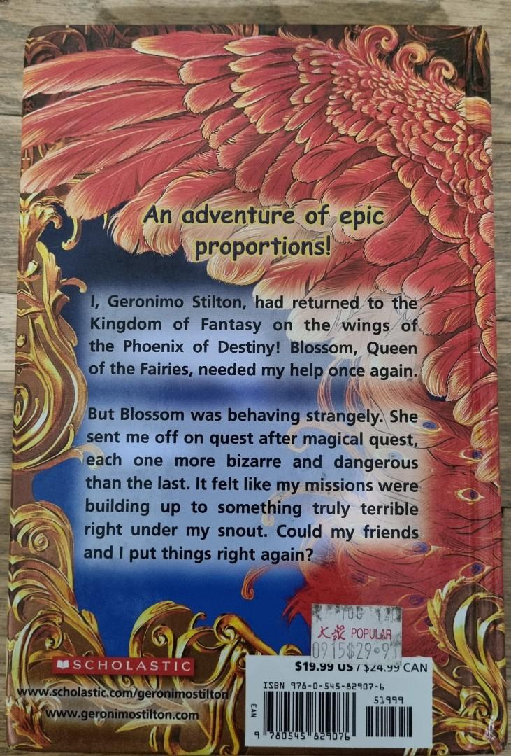 The Phoenix of Destiny by Gerinimo Stilton, Hobbies & Toys, Books ...